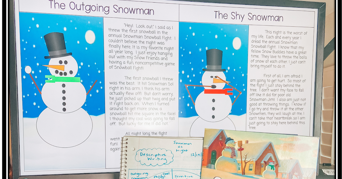 Snowmen at Night: Virtual Learning Style | Teaching in Room 6