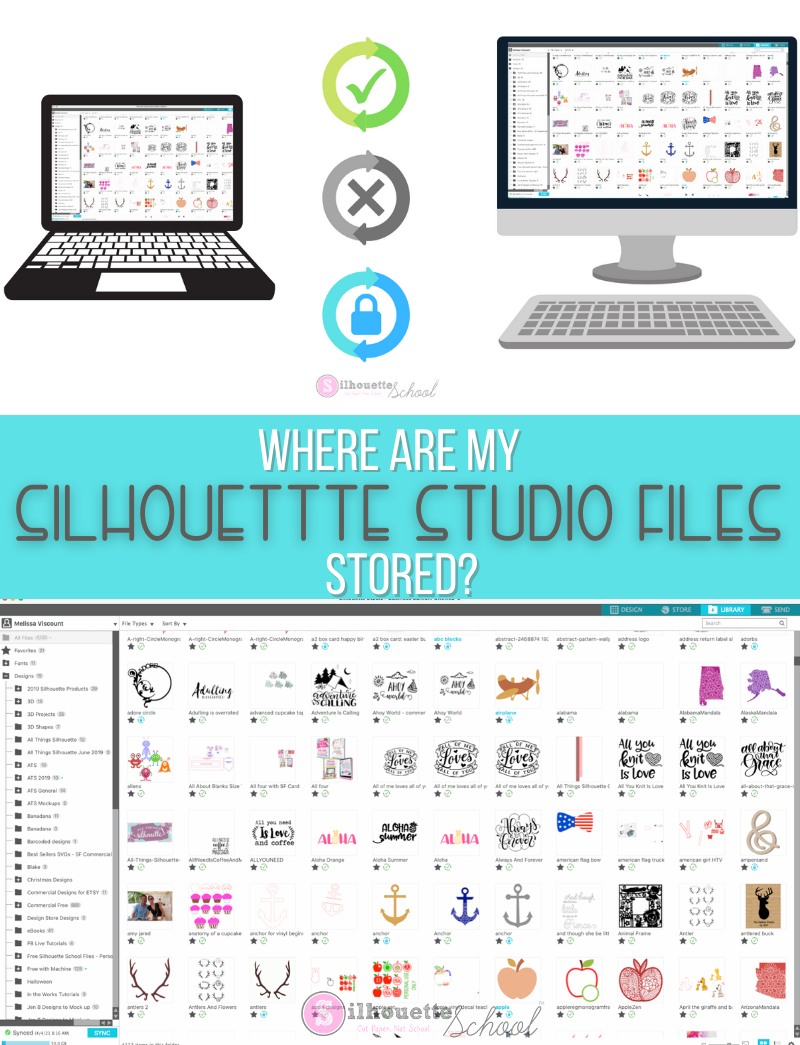 Where are Silhouette Studio Files Stored? How to Easily Find and Move ...
