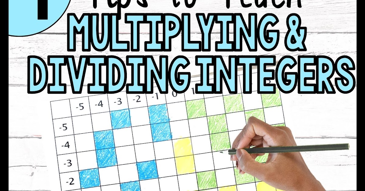 Teaching Multiplying and Dividing Integers - Make Sense of Math