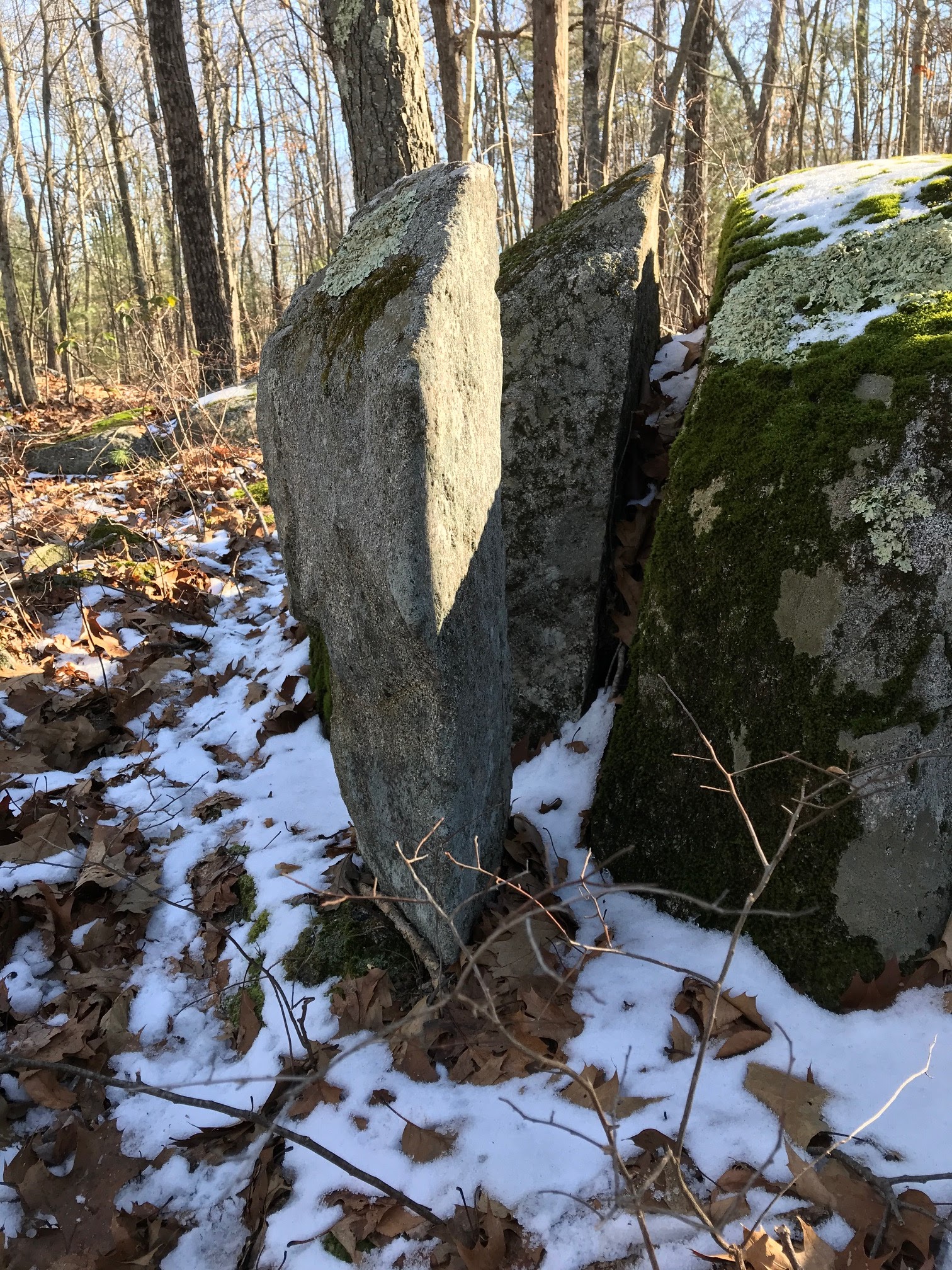 Rock Piles: Upside down Manitou Stone
