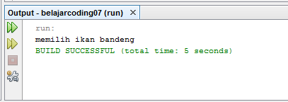 Contoh Program Percabangan pada Java | "Siapapun Bisa Jadi Apapun"