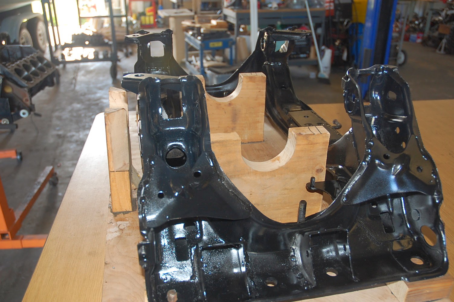 MiataV8 Conversion: Rear subframe