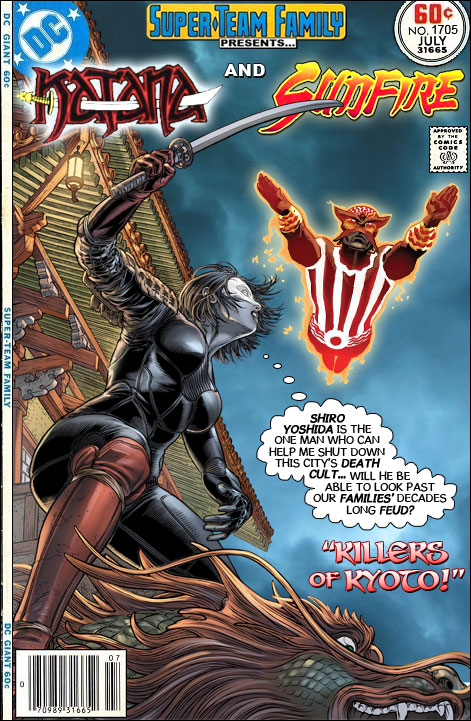 Super-Team Family: The Lost Issues!: Katana and Sunfire