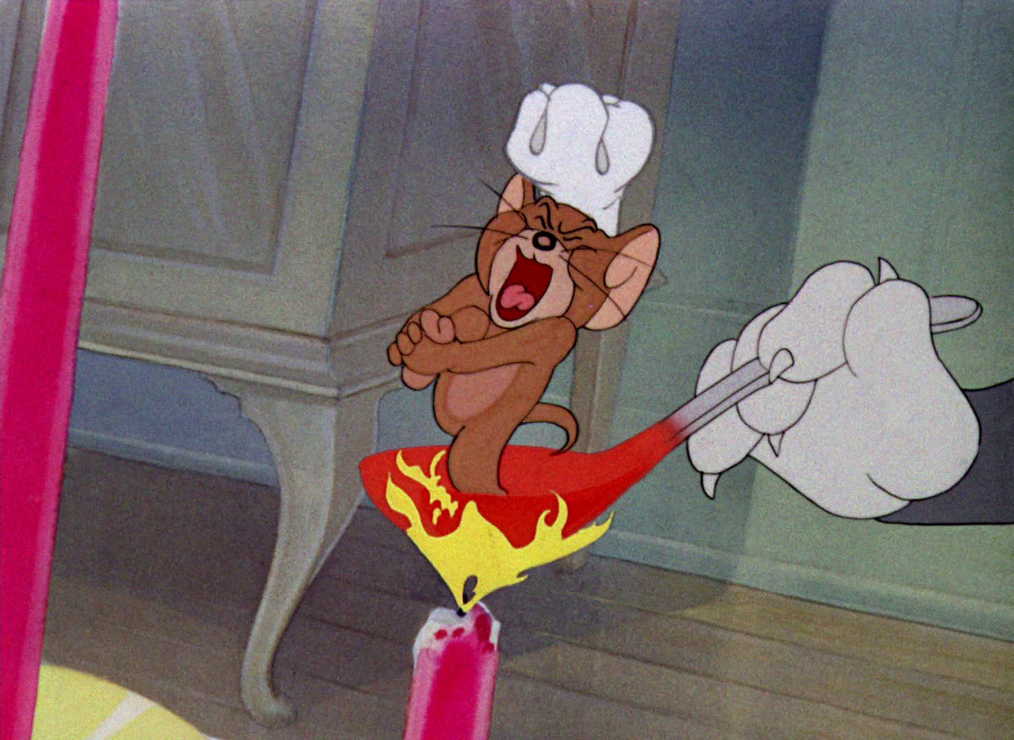Tom & Jerry Pictures: "The Mouse Comes to Dinner"