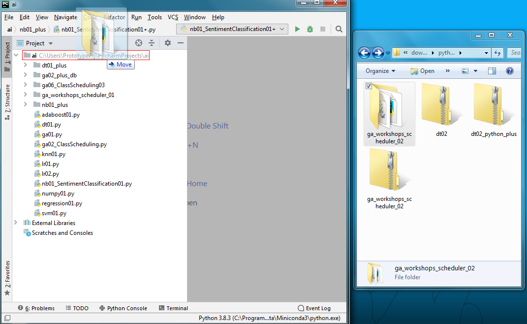 Prototype Project: workshops/conference scheduling w/ genetic ...