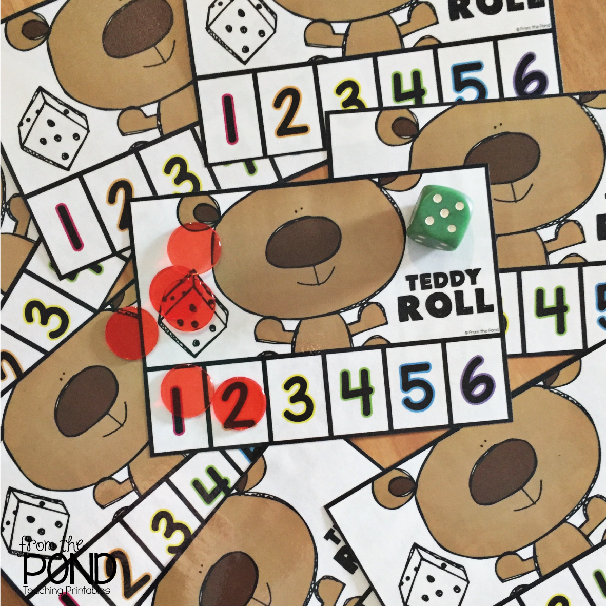 Teddy Bear Number Games | From the Pond