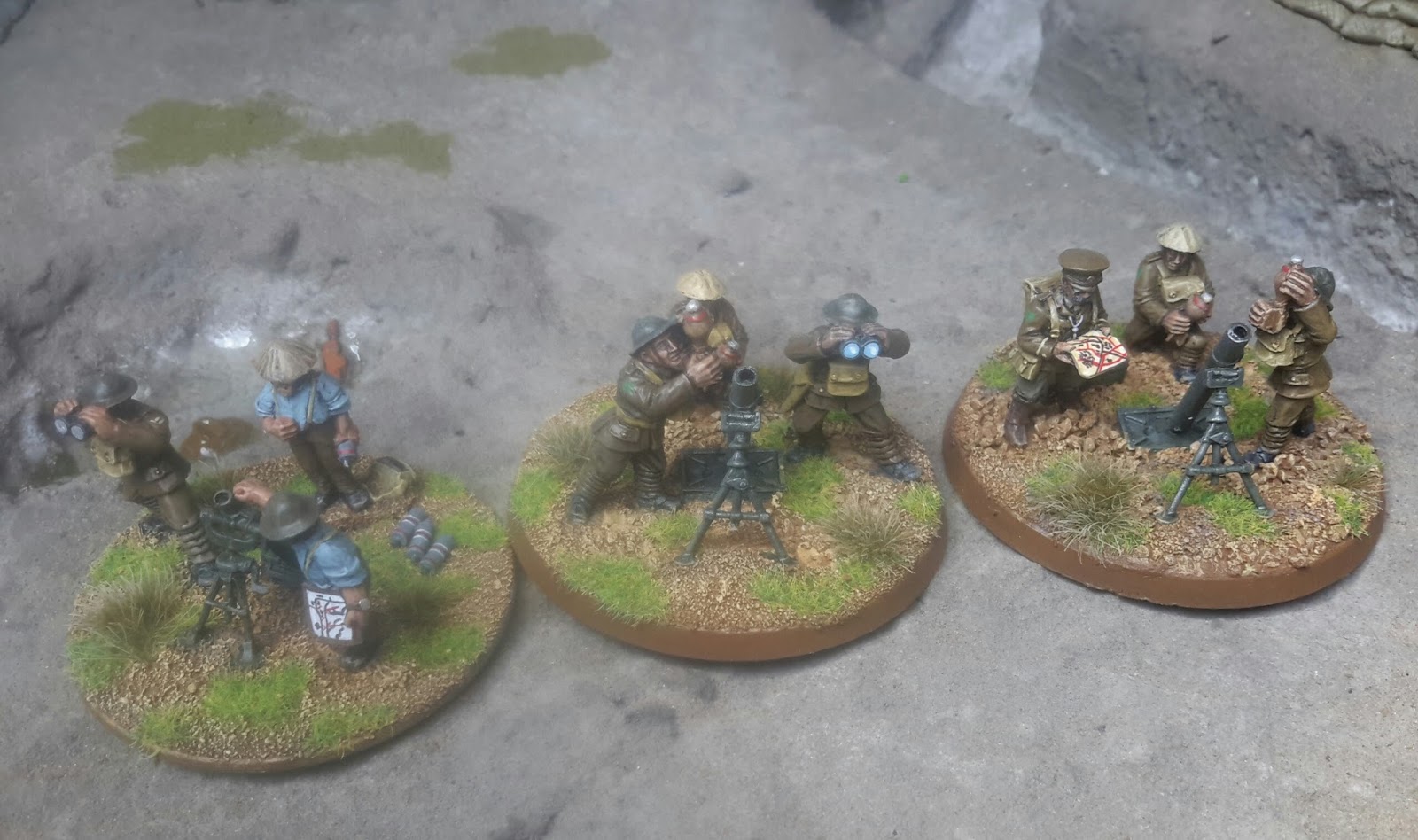 HX Wargames Collector: British infantry support weapons. 28mm WW1 ...