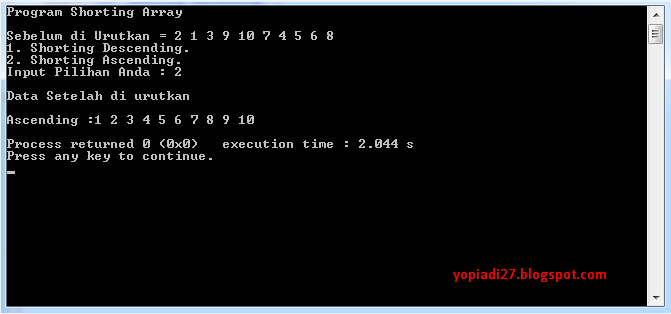 Program Bubble Sorting Ascending And Descending C Seiket Digital Creative