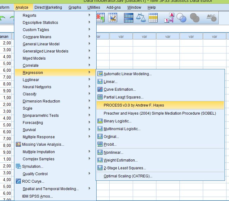 Analisis Variabel Mediator melalui PROCESS di SPSS - Semesta Psikometrika