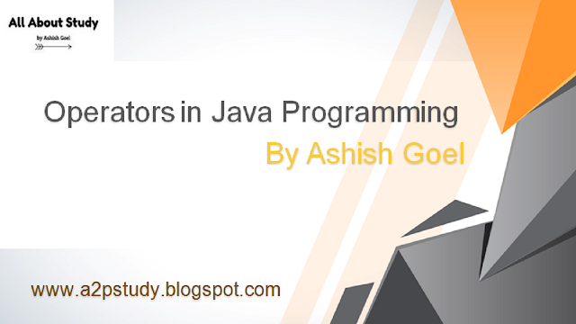 Operator in Java PPT