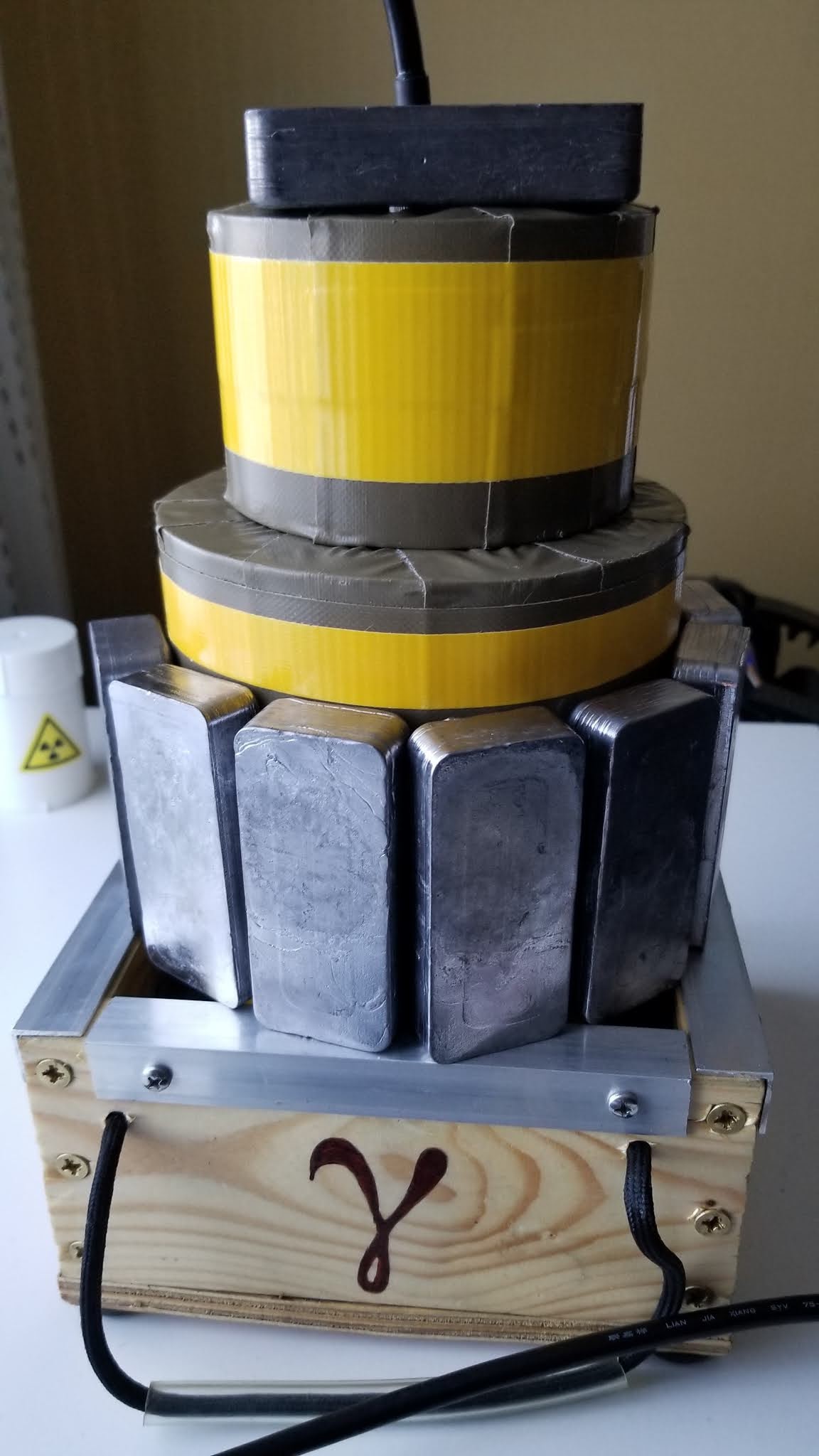 AE1S Science and Engineering Blog: Scintillation Gamma Spectroscopy: Setup