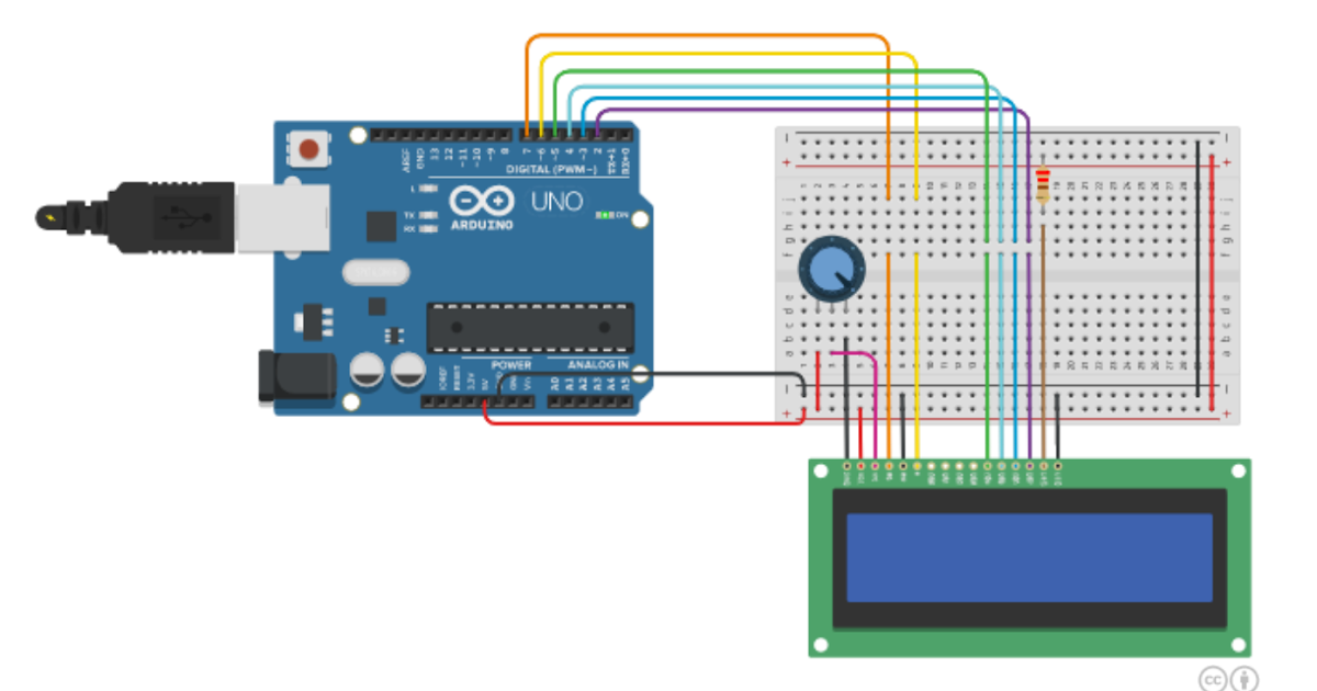 Informatica y Mecánica: Conexión del Arduino al Display LCD (alcancía ...