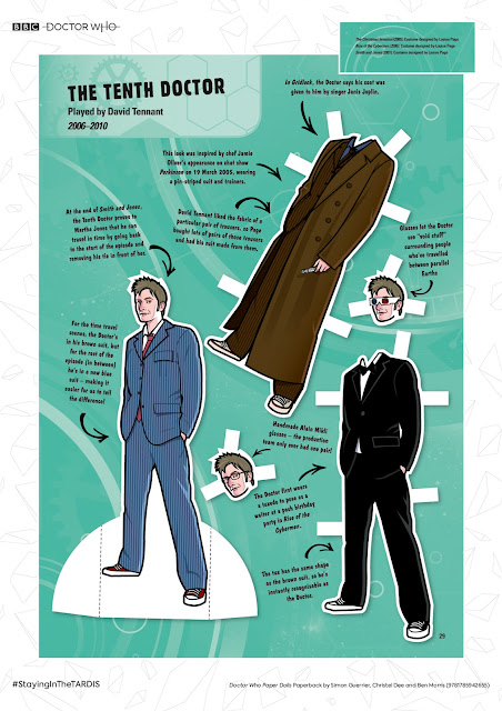 Doctor Who Activities Released: Dress Up The Tenth Doctor