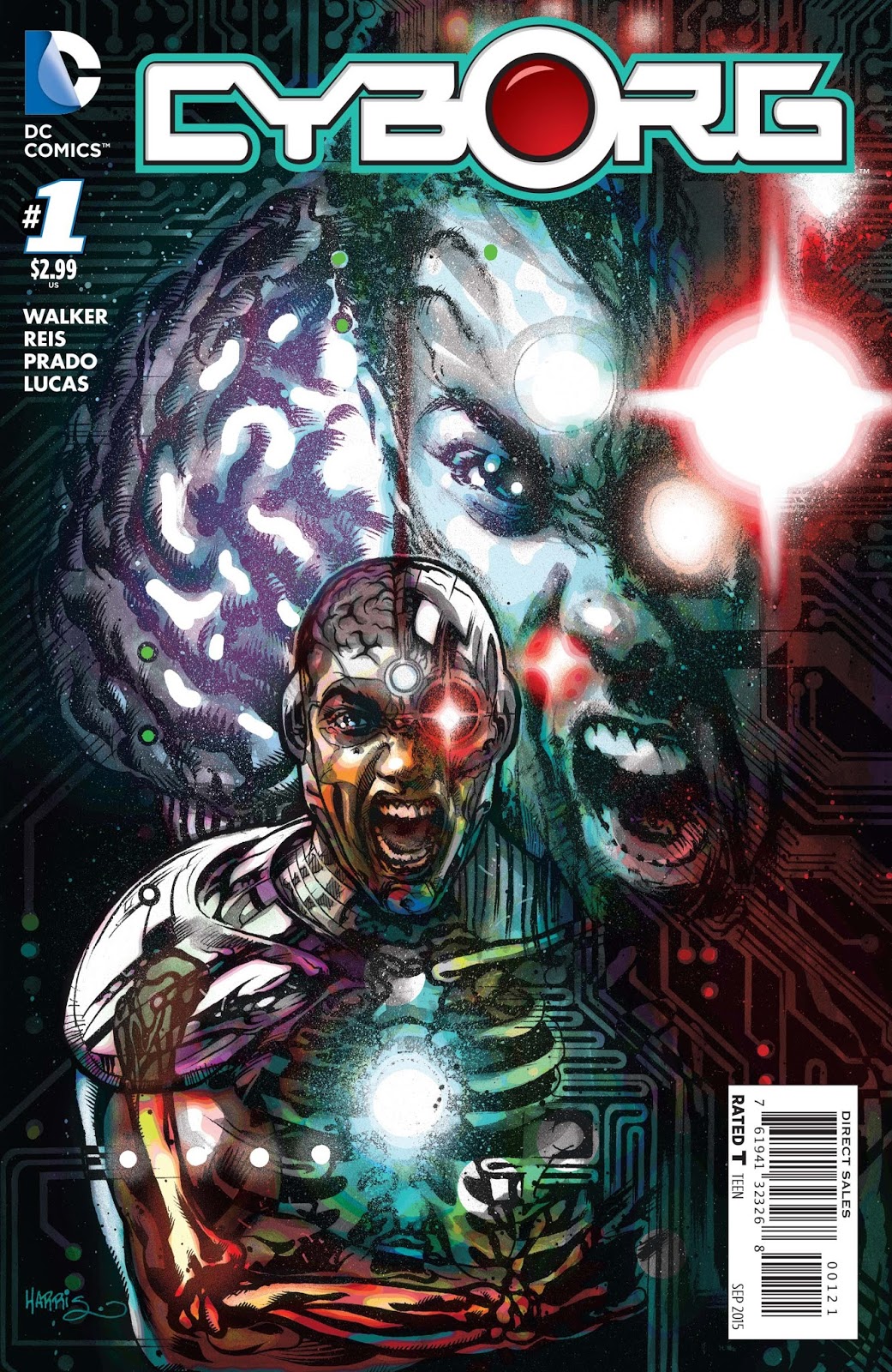 Weird Science DC Comics: Cyborg #1 Preview