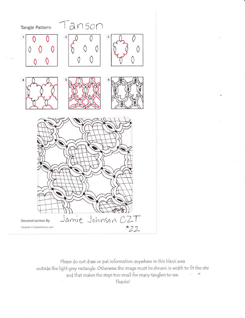 Yankee Tangler: Tanson, a New Tangle