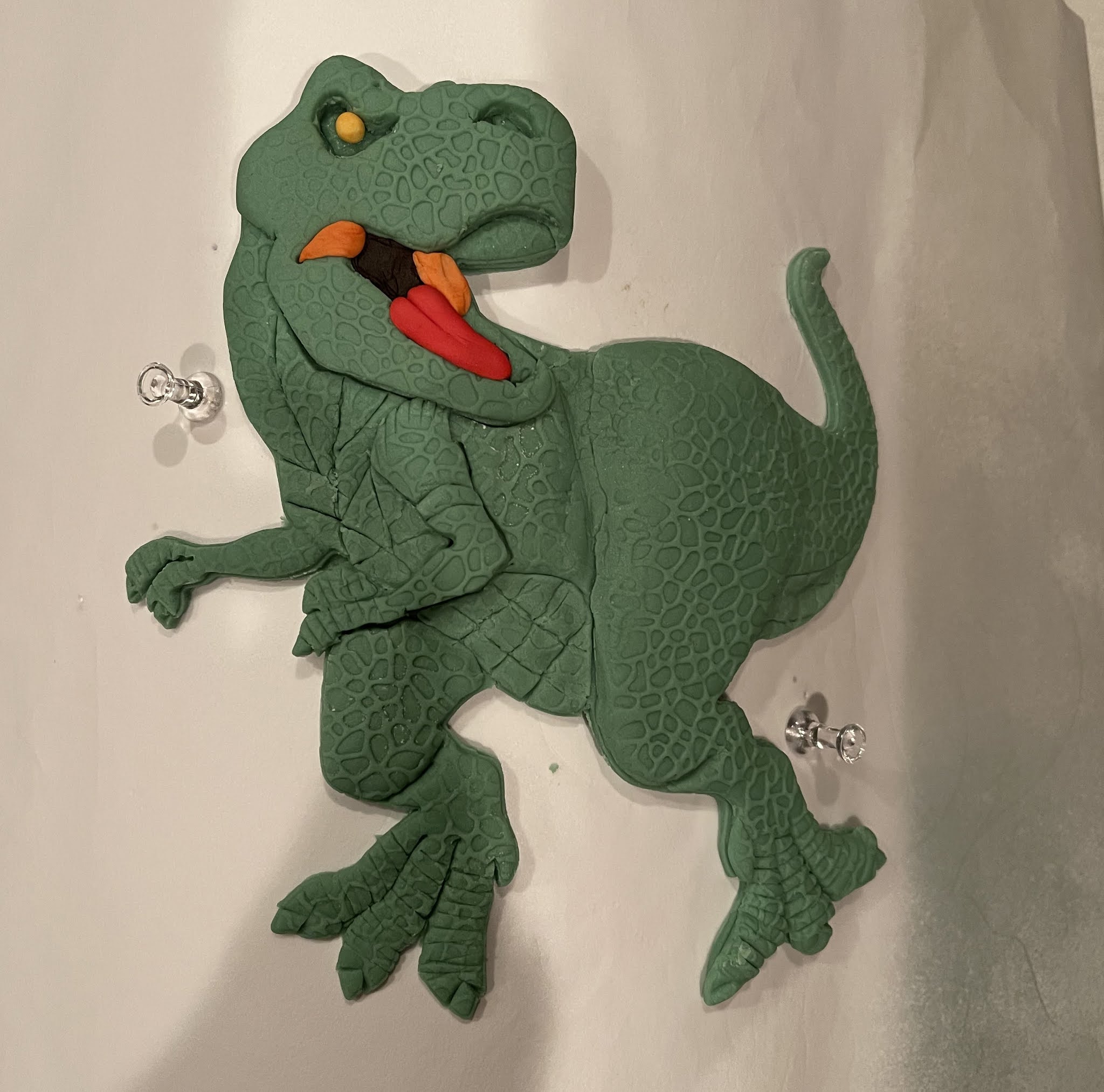 The Bake More: Toothy T-Rex Dinosaur Cake