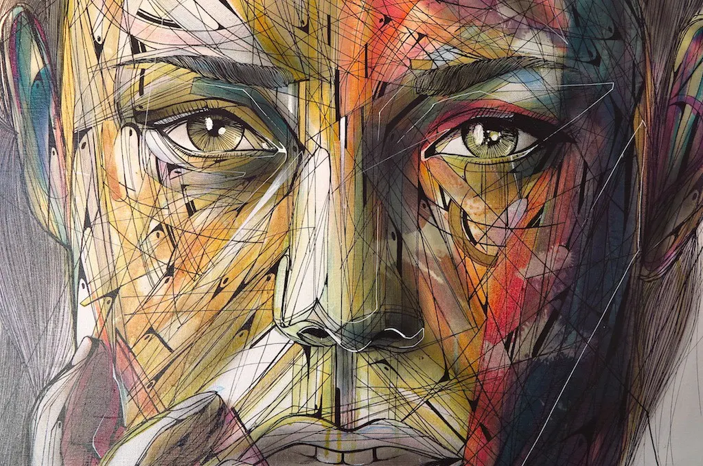 Hopare /Alexandre Monteiro, 1989 | Abstract Portrait painter | Street ...