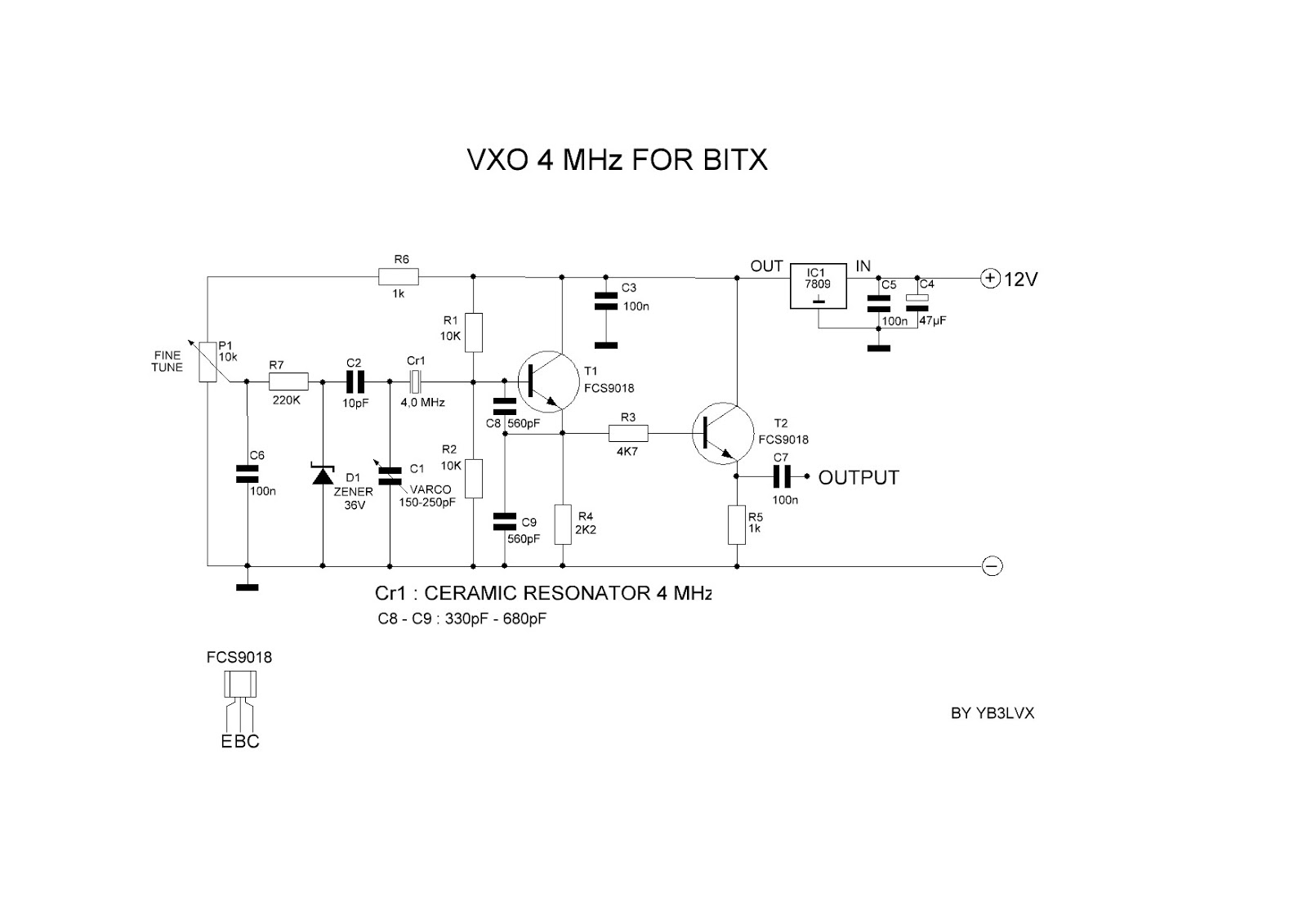 BITX SPECTRA 40 ~ YC3LVX