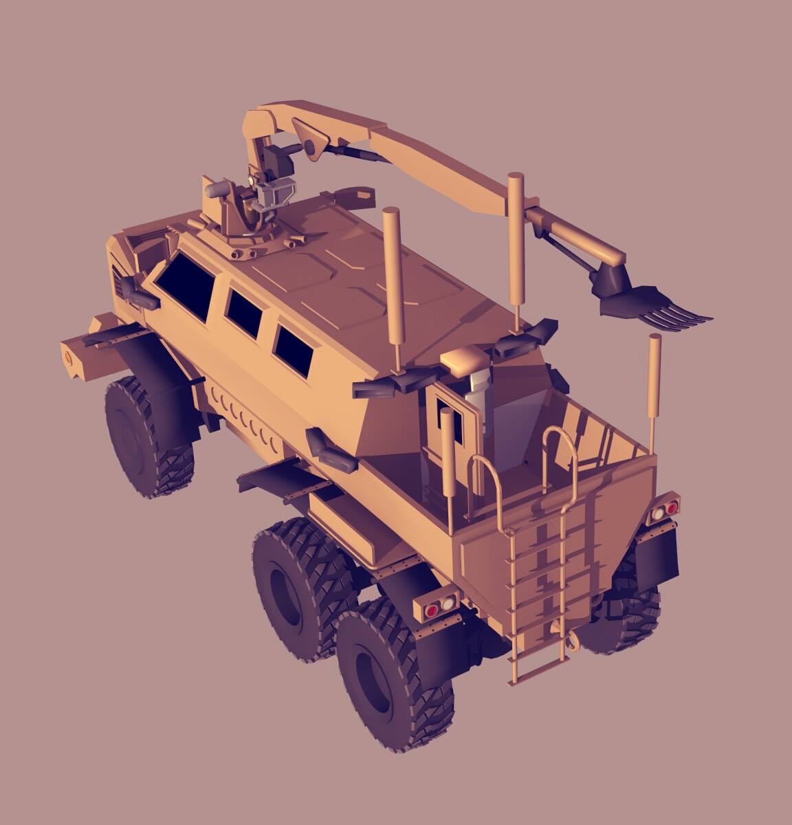 大規模なコンテンツを持つ Arma 3 用 USNWP MOD の Buffalo MRAP や L-ATV の画像が新たにリリース | 弱者 ...