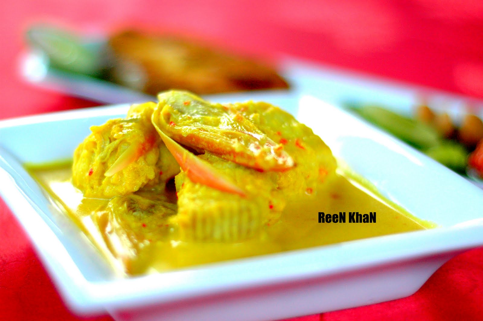 Air Tangan Reen Khan: Masak Lemak ikan Pari Bunga kantan