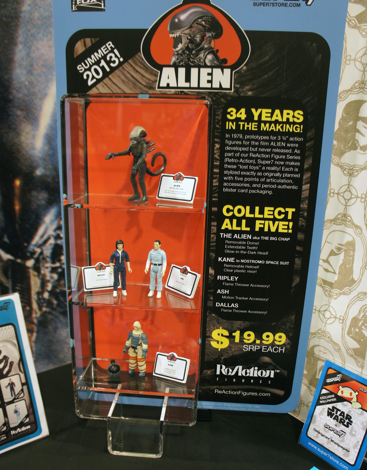 Collecting Toyz: Super7's Alien ReAction Figures & Pint Glass Set ...
