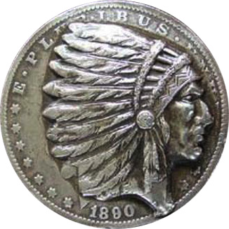 Pop Out Coins: POP OUT REPOUSSE 3D PUNCH OUT COIN PRICES