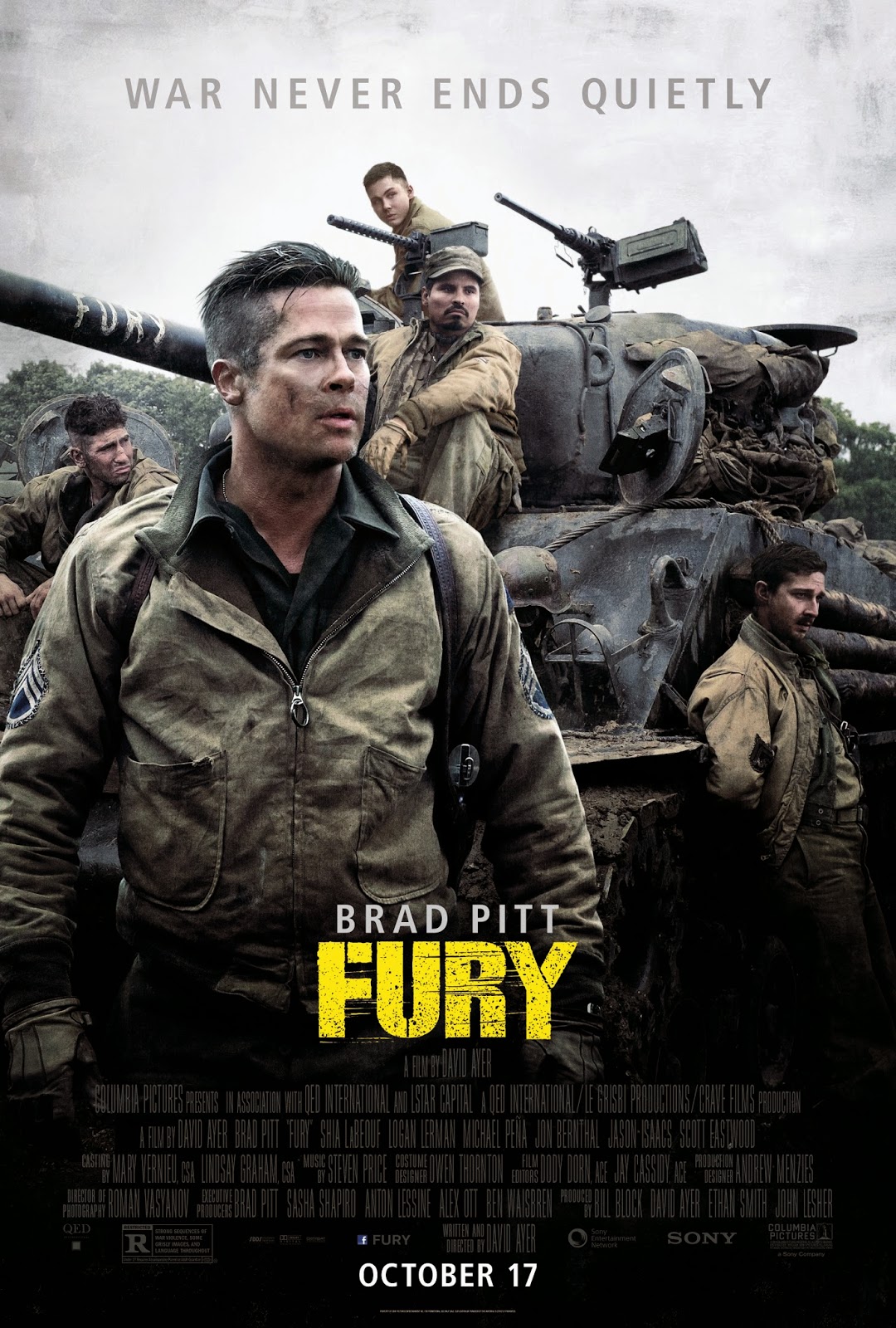 Fury Review ~ Ranting Ray's Film Reviews
