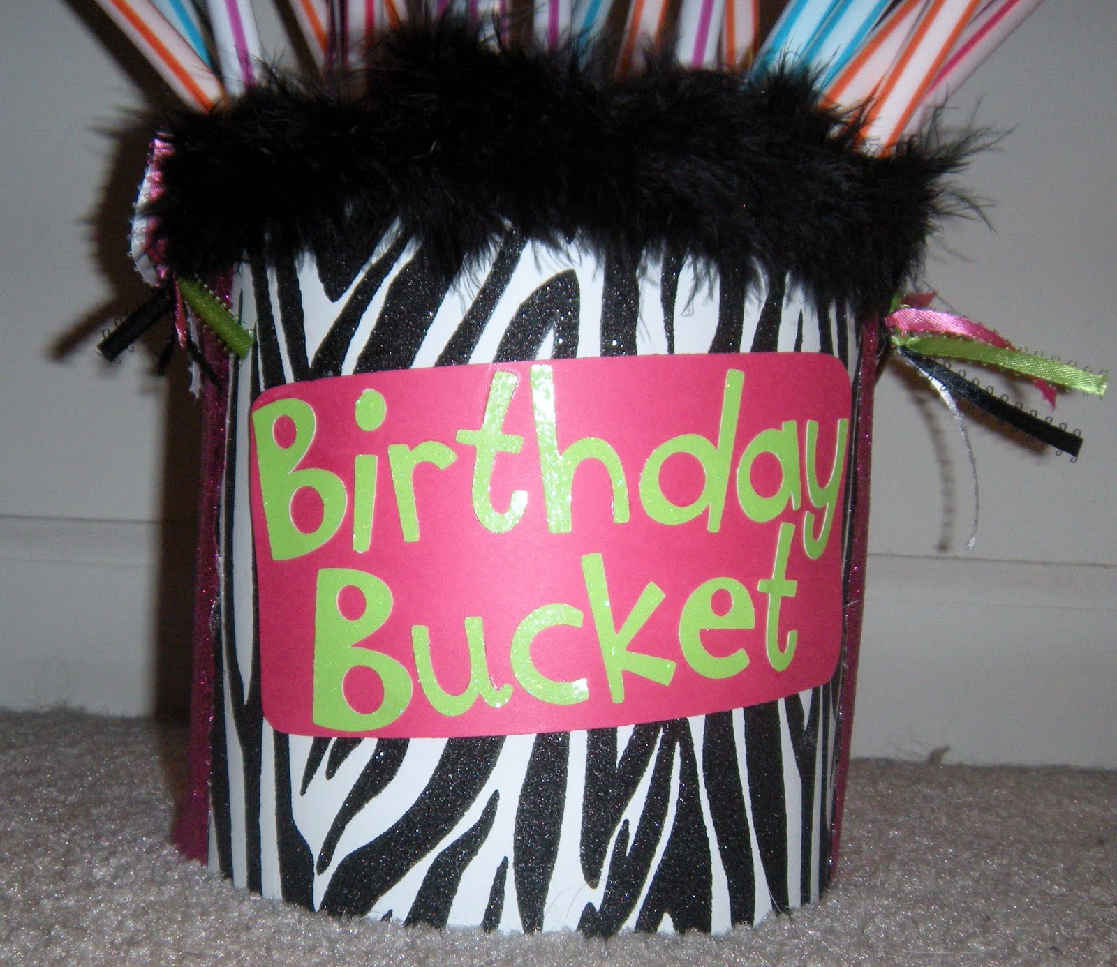 Teaching in Flip Flops: Finished Birthday Buckets and More