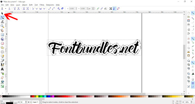 How to create an offset in Inkscape. | Design Bundles