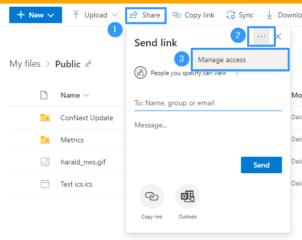 How to create a Public location in your OneDrive | Thierry Dalon's Blog