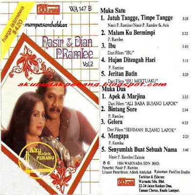 Nasir & Dian P. Ramlee - Mempersembahkan Vol 2 [1984] | Arkib Budak ...