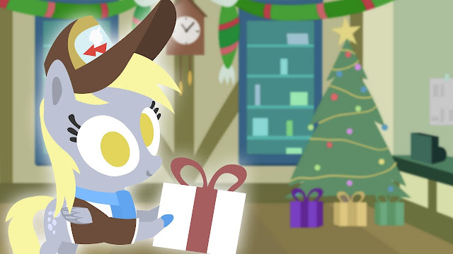 Equestria Daily - MLP Stuff!: Animation: A Derpy Christmas Caper