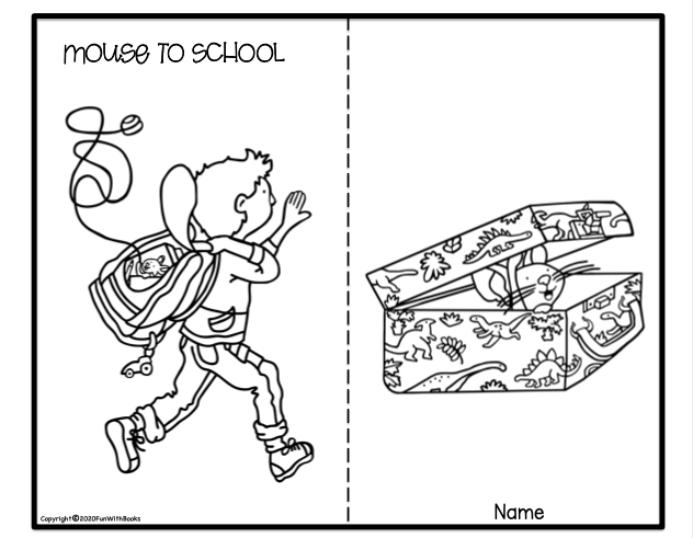 IF YOU TAKE A MOUSE TO SCHOOL TODDLER BOOK COMPANION ~ Book Units by Lynn