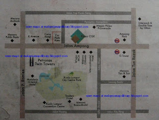 Malaysia Maps Library: Map of Jalan Ampang