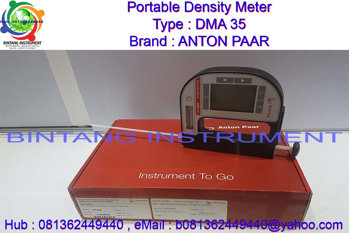 BINTANG INSTRUMENT : 081362449440 Jual DENSITY METER BRAND : ANTON PAAR ...