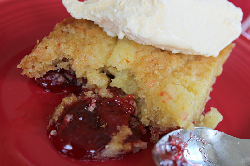 Fun with the Fullwoods: World's Easiest Cherry Cobbler