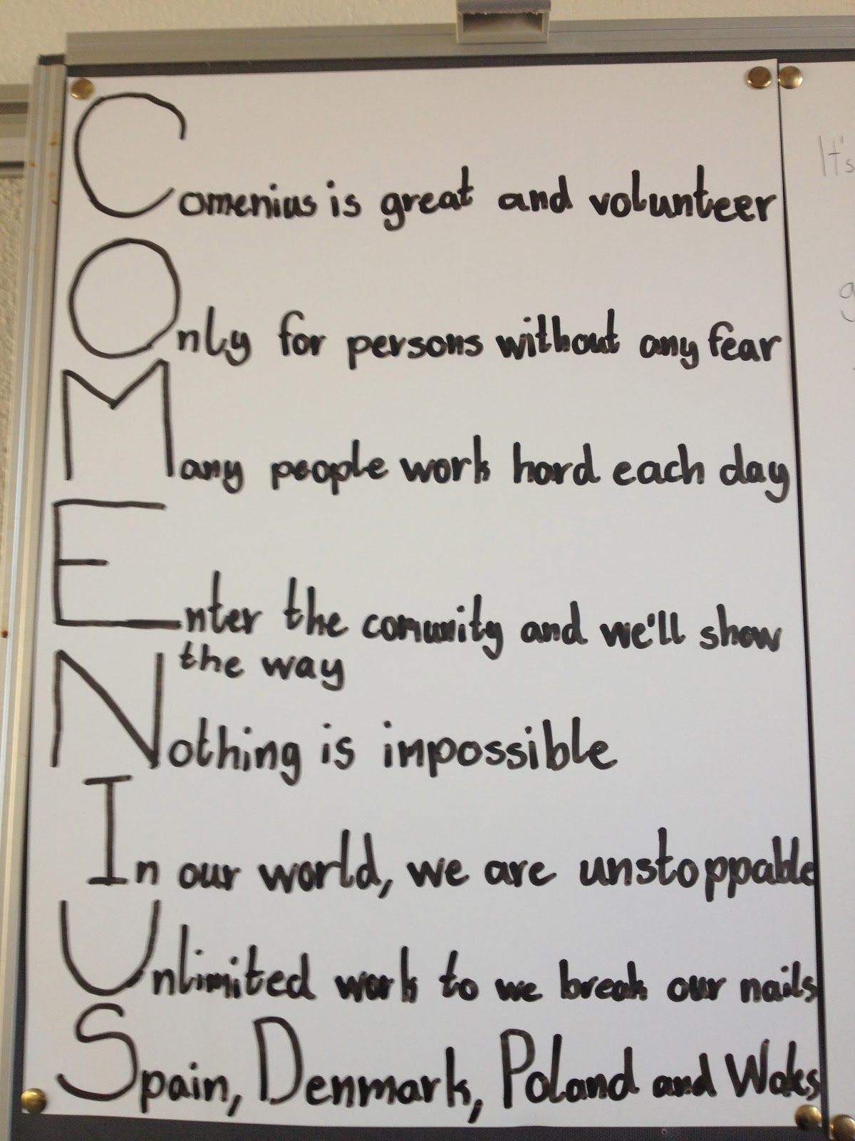 Comenius Project: Volunteering as a way to active citizenship: Comenius ...