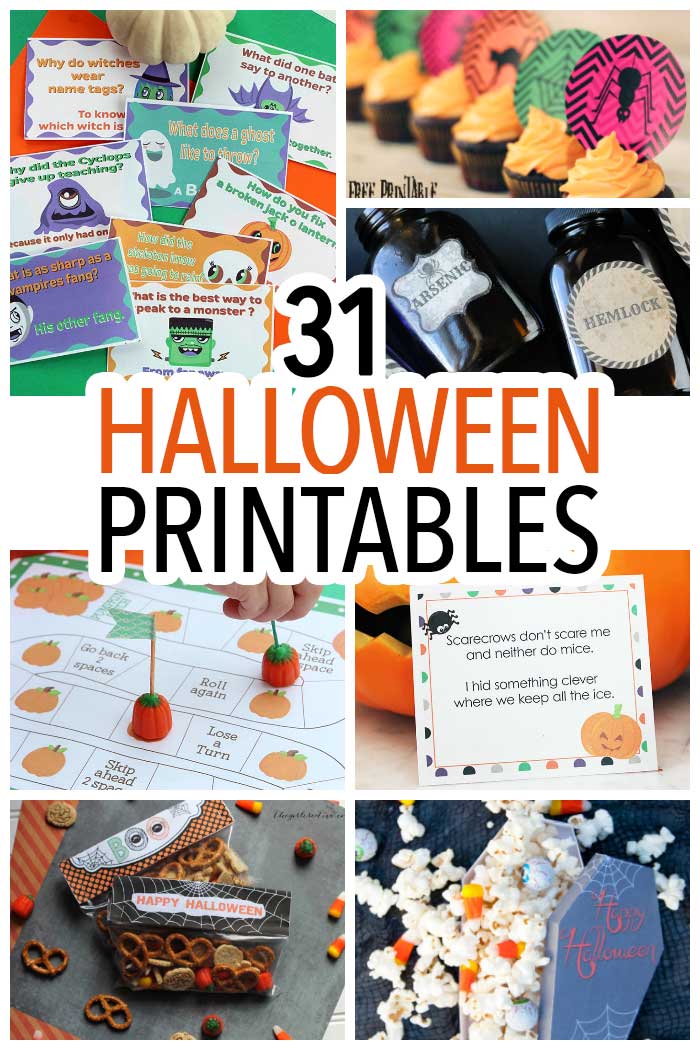 31 Awesome Halloween Printables for Spooky Fun | Sunny Day Family