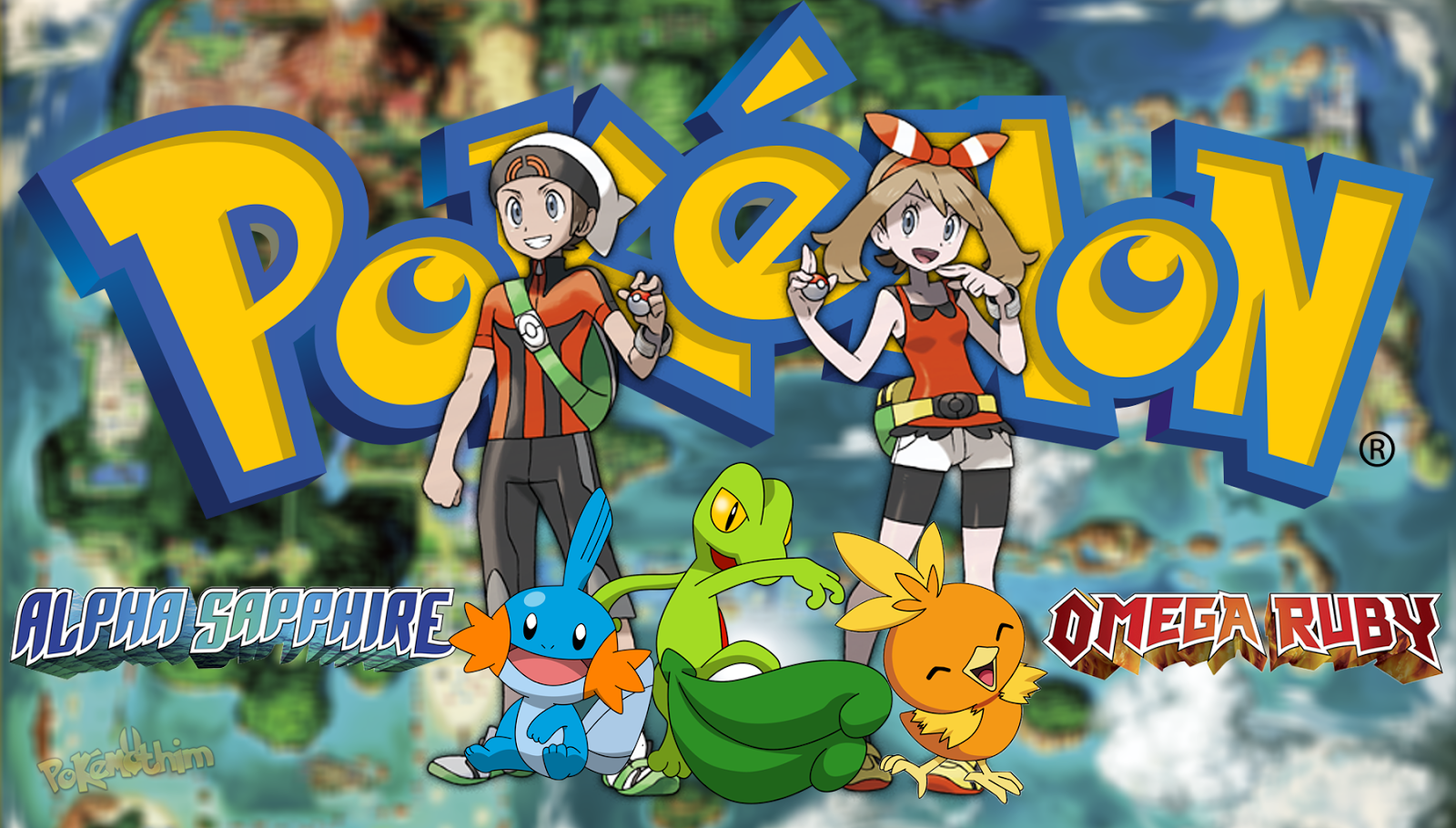 Wallpaper Alpha Sapphire e Omega Ruby - Pokémothim