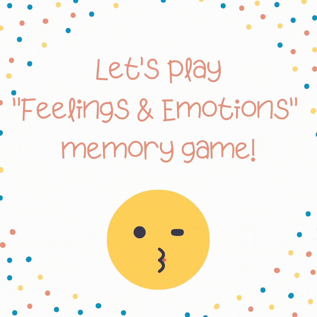 Let's play "Feelings & Emotions" memory game! 🤩🙌
