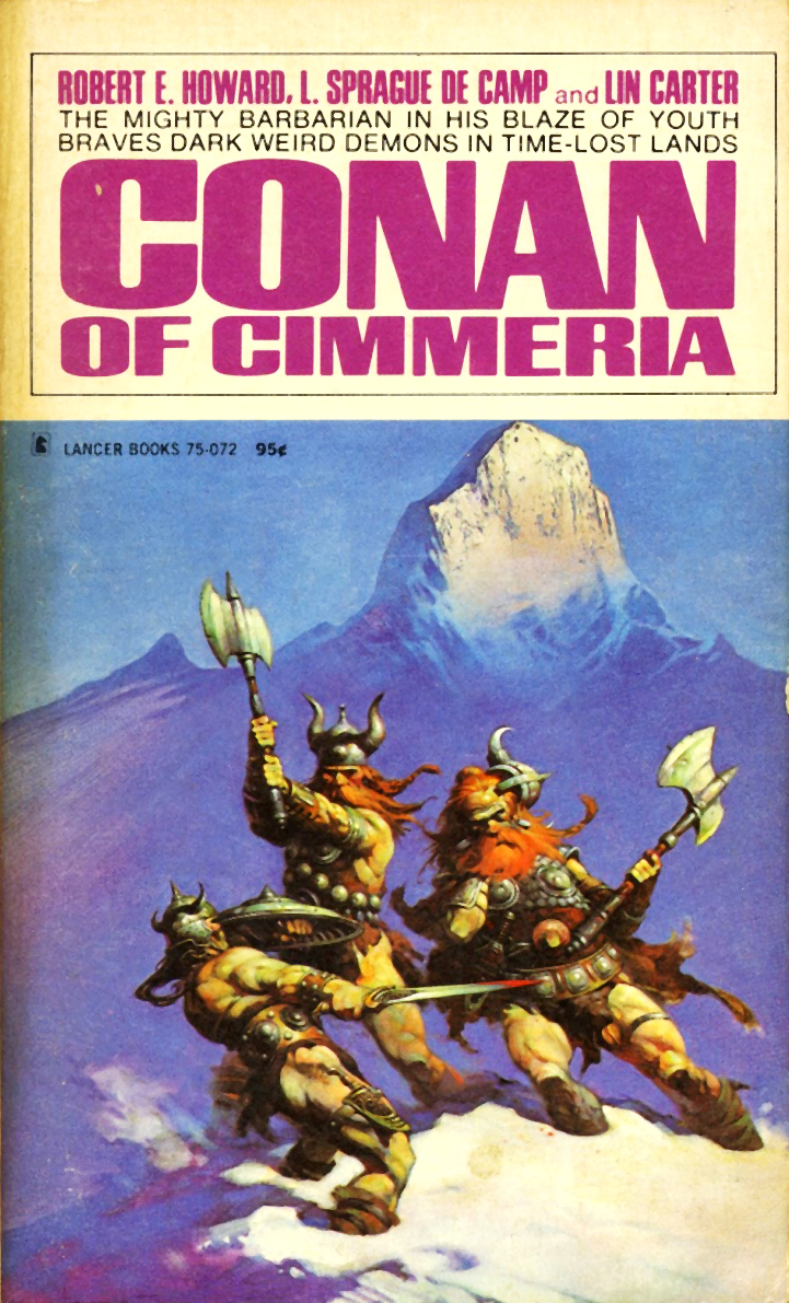 Bloody Pit of Rod: Frank Frazetta's Conan Paperback Book Covers