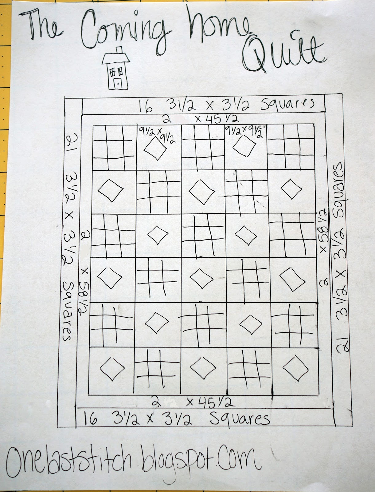 Lo, Ray, & Me: Coming Home Quilt