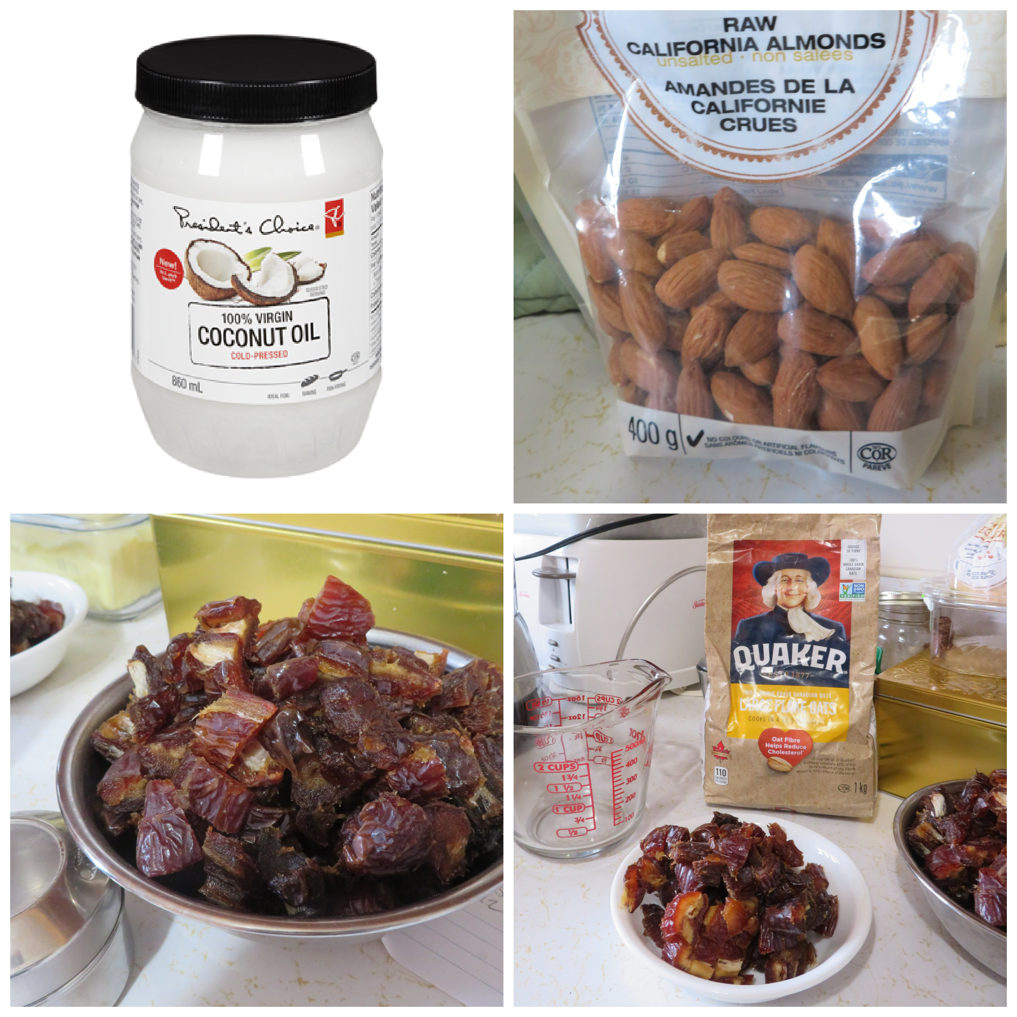 Healthy Raw Date Bars | The English Kitchen