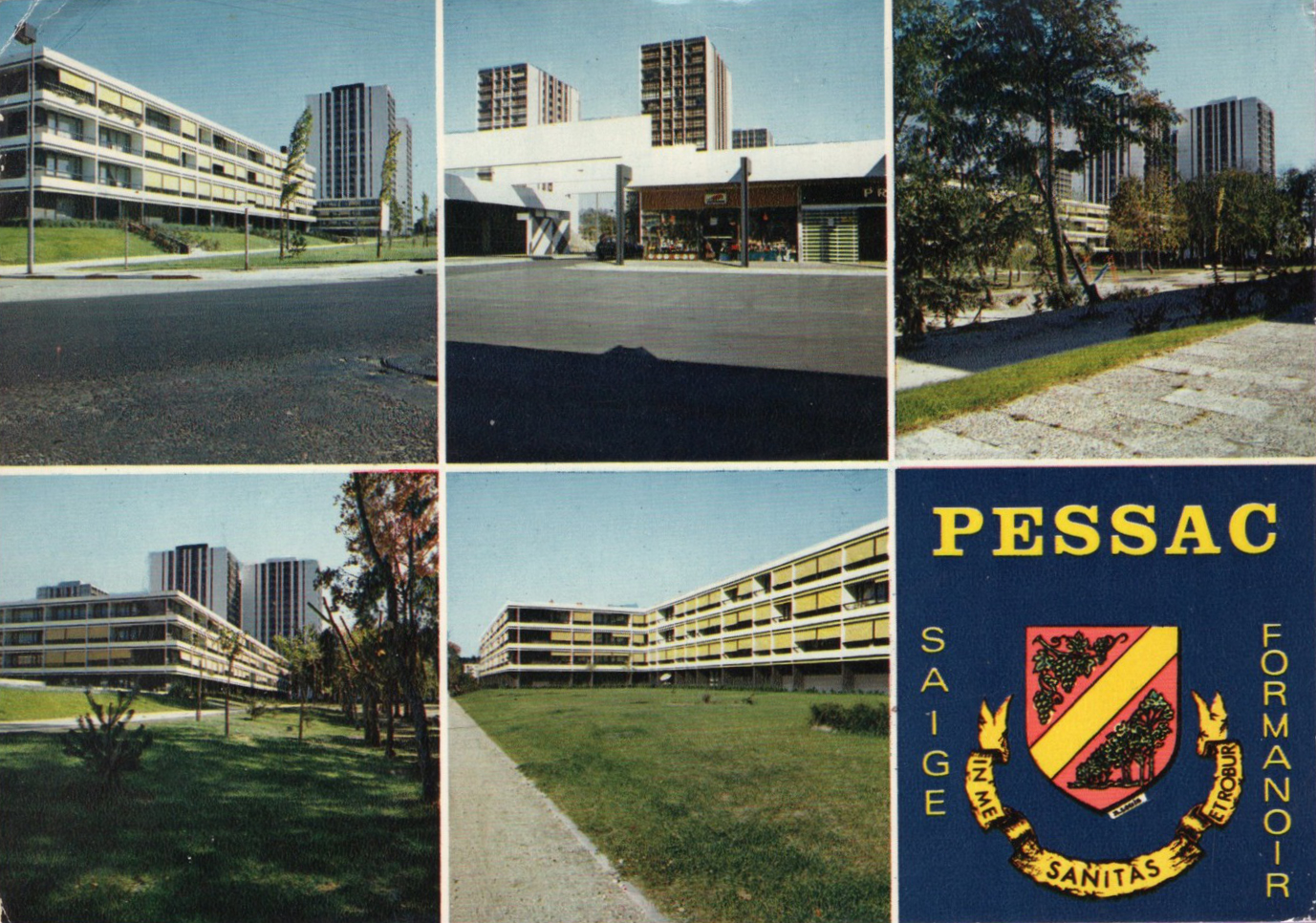 Un Paysage Moderne: PESSAC - Centre Commercial Résidence Arago, Centre ...
