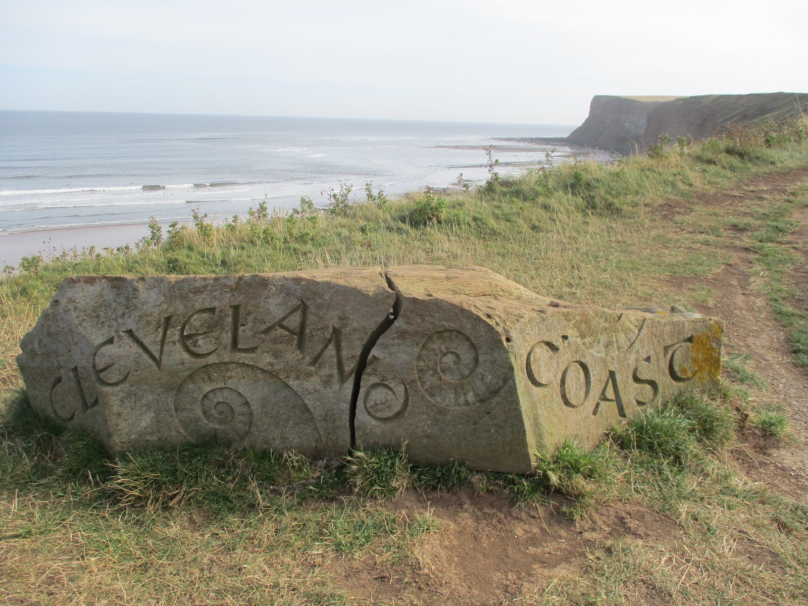 Love my life: Fab coastal walk. Saltburn to Staithes.