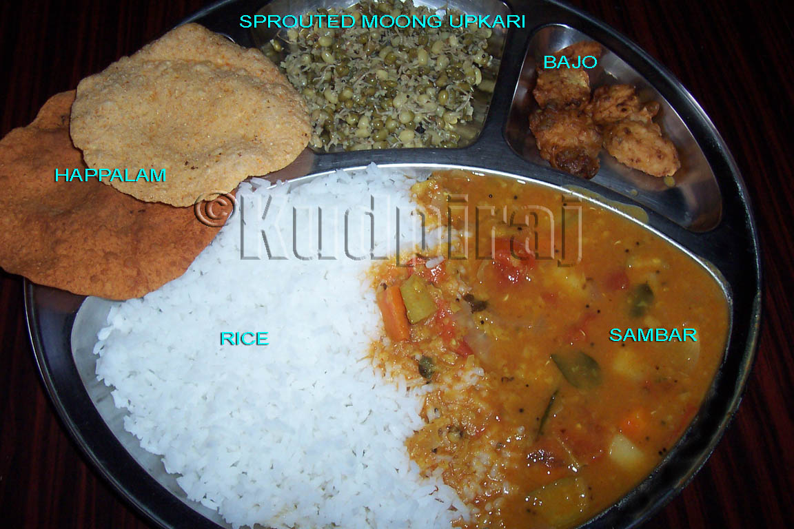 Kudpiraj's Garam Tawa: Typical GSB Thaali Meals - Part 1