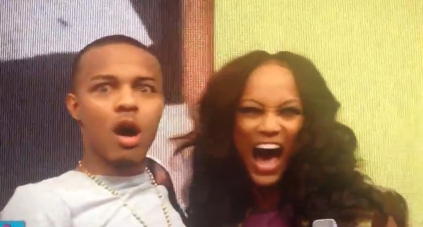 Kemi Online ♥: Bow Wow & Tyra Banks kiss on 106 & Park!