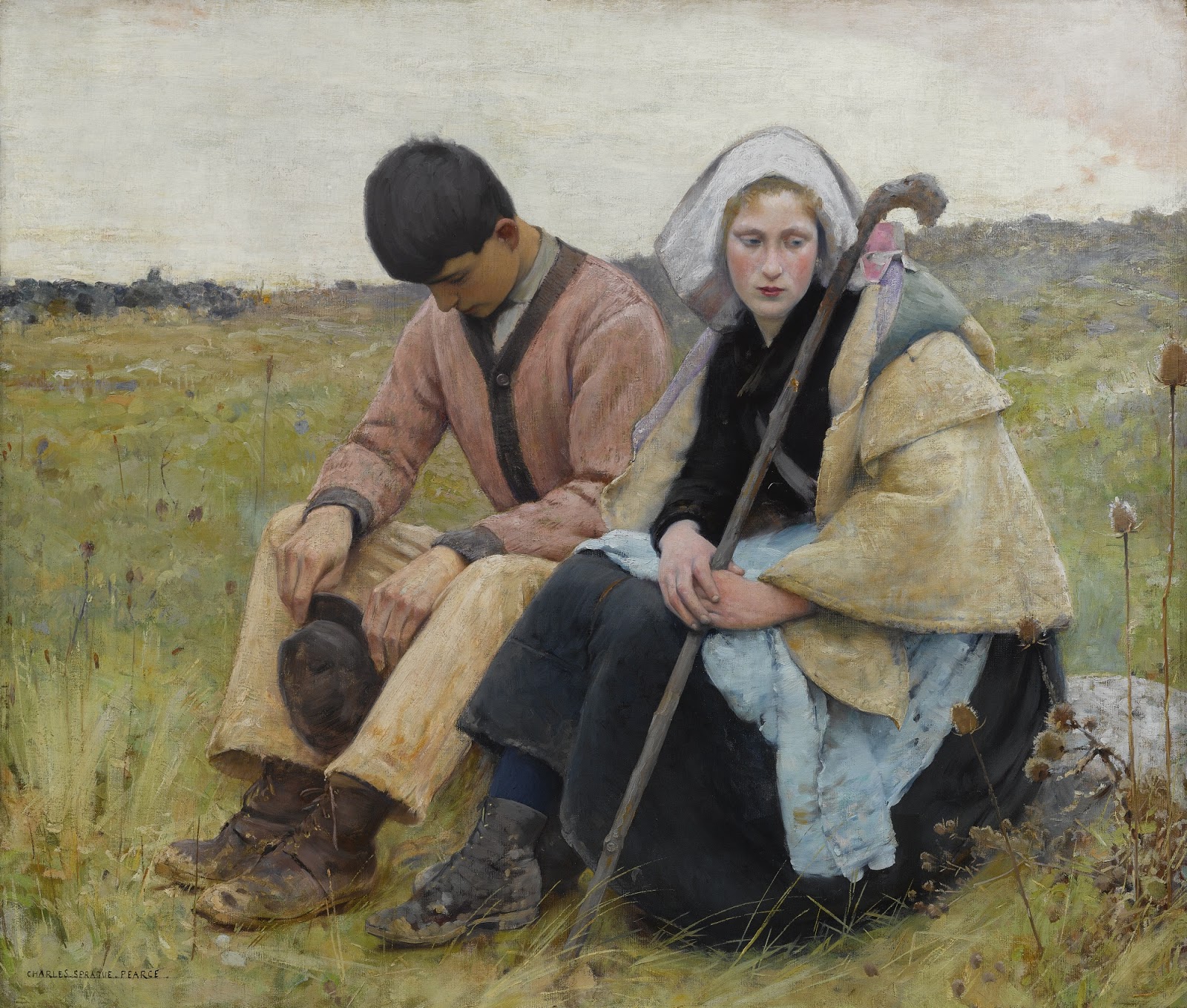 Charles Sprague Pearce | Genre / Orientalist painter | Tutt'Art ...