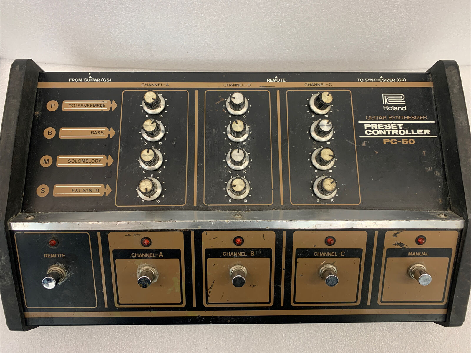 MATRIXSYNTH: Roland PC-50 Guitar Synthesizer Controller For GR-500 ...