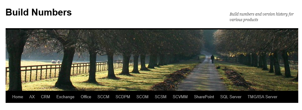 Kevin Greene IT Blog: Quickly Check Build Numbers for Common Microsoft ...